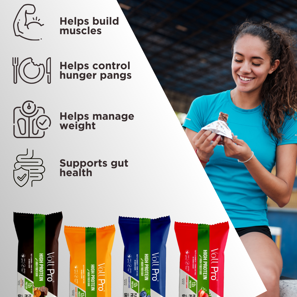 Voll Pro flavored Plant Protein bar 30g: Pack of 8 bars – Voll Sante