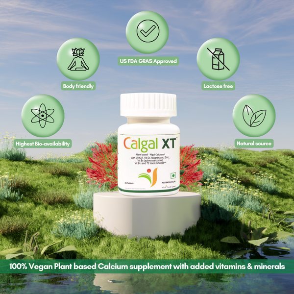 Voll Sante Algal Calcium : Bottle of 30 Tablets